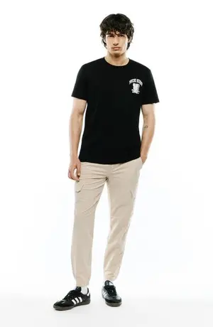Psycho Bunny Nathaniel Back Graphic Pima Cotton Graphic T-shirt