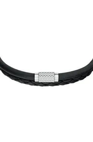 Fossil Machine Multi-strand Leather Bracelet