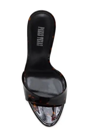 Paris Texas Lidia Leather Heeled Mule