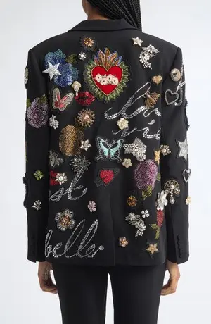 Cinq À Sept Greatest Hits Kael Embellished Blazer