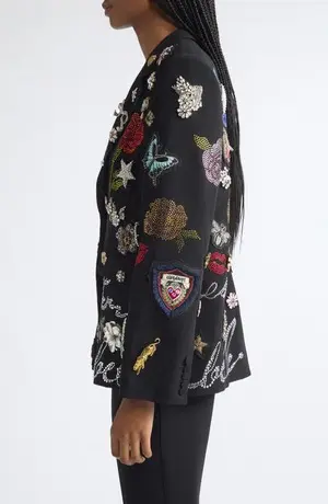 Cinq À Sept Greatest Hits Kael Embellished Blazer