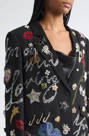 Cinq À Sept Greatest Hits Kael Embellished Blazer