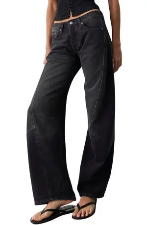 Free People Fable Twisted Seam Jeans - Overdrive