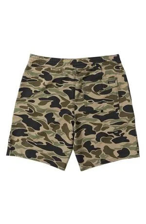 Quiksilver Saltwater Camouflage Print Board Shorts
