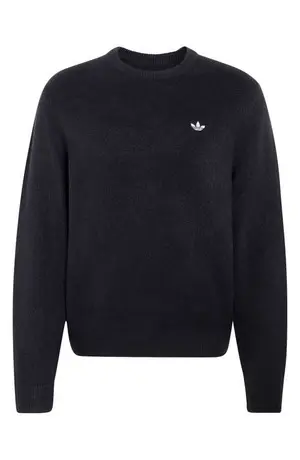 Adidas Trefoil Embroidered Crewneck Sweater