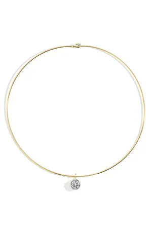 Lili Claspe Remi Round Collar Necklace - Two Tone