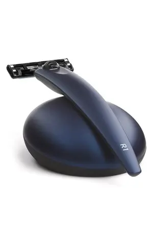 BOLIN WEBB R1 Matte Razor And Stand Set - Blue