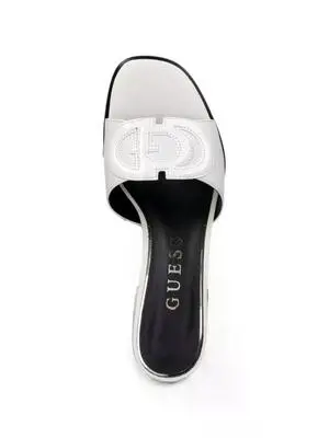 Guess Cerinna Logo-patch Block-heel Sandals