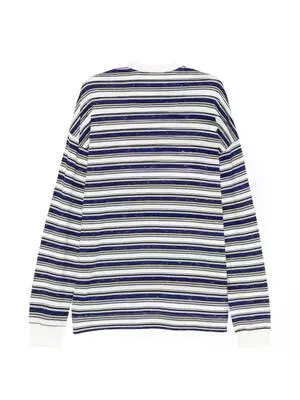 JUUN.J Horizontal-stripe Long-sleeve T-shirt