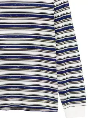 JUUN.J Horizontal-stripe Long-sleeve T-shirt