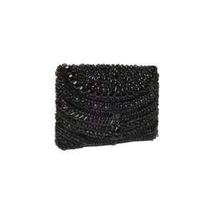 L'Agence Eclipse Crystal Clutch