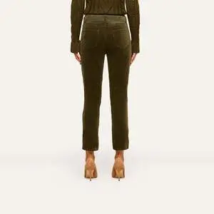 L'Agence Celestia Velvet Slim-leg Jean