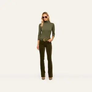 L'AGENCE Stevie Velvet Jean - Army