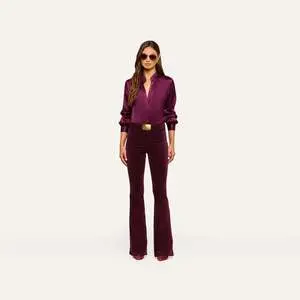 L'Agence Bianca Silk Blouse Top