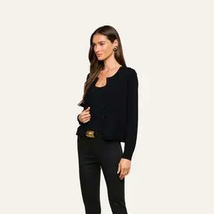 L'Agence Malone Cashmere Cardigan