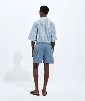 Bottega Veneta Crinkled Nylon Swim Shorts