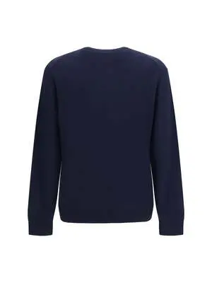 Zegna Cashmere Crewneck Sweater - Blue
