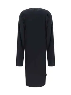 Balenciaga Twisted-knot Cotton Dress