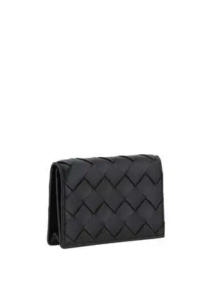 Bottega Veneta Leather Card Holder