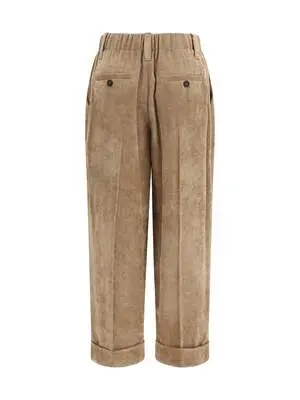 Brunello Cucinelli Corduroy Tailored Pants