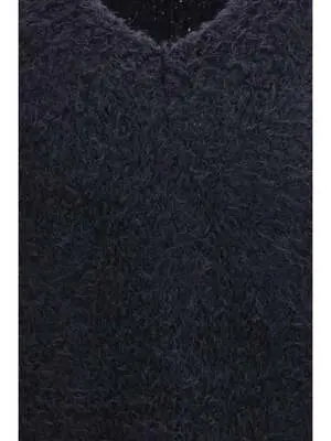 Dolce & Gabbana Alpaca Blend Pullover - Blue