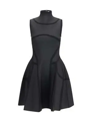 Alexander McQueen Anatomy-line Mini Dress