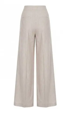 ANDRES OTALORA Marea Alta Linen Pants - Neutral