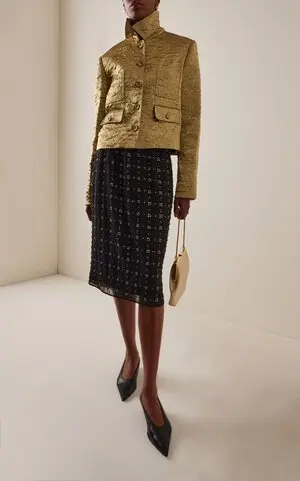 Altuzarra Astley Satin Jacket