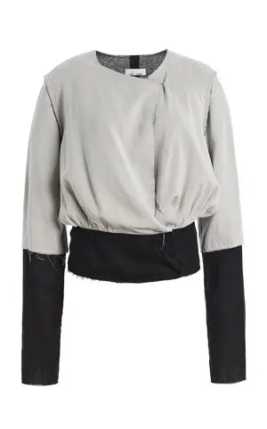 MEL USINE Morgane Bomber Field Jacket - Neutral