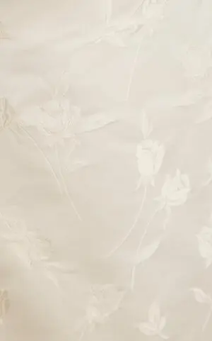 MEL USINE Nadege Falling Rose Jacquard Field Skirt