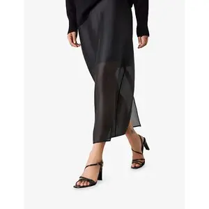 Whistles Strappy Block-heel Leather Sandals