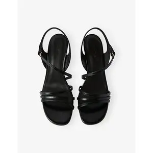 Whistles Strappy Block-heel Leather Sandals