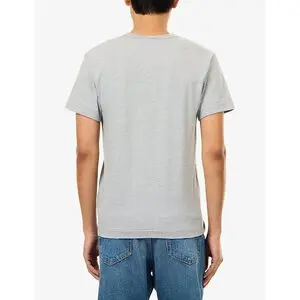 Play Comme Des Garcon Small Double Heart Cotton-jersey T-shirt