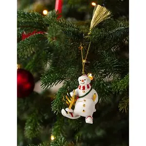 VILLEROY & BOCH Christmas Classics 2026 Snowman Hanging Ornament