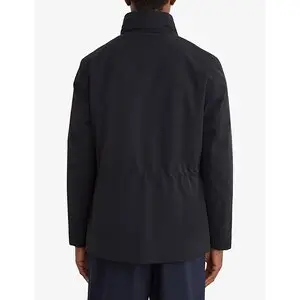 REISS Glick Gilet-insert Woven Jacket - Navy