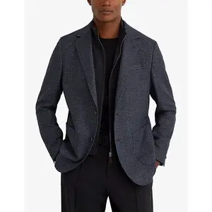 REISS Kyle Gilet-insert Woven Blazer