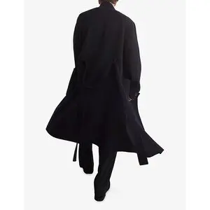 REISS Selation Belted Wool-blend Coat