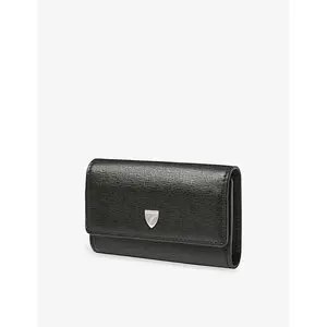 ASPINAL OF LONDON Branded Leather Business Card Holder