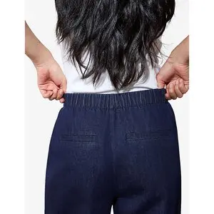 Whistles Barrel High-rise Denim Trousers