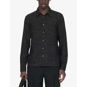 ALLSAINTS Seraphin Paisley Slim-fit Woven Shirt