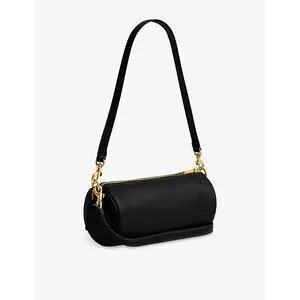 COACH Barrel Leather Shoulder Bag