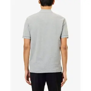 Play Comme Des Garcon Small Logo Cotton Polo Shirt