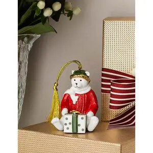 VILLEROY & BOCH Christmas Classic 2026 Teddy Bear Hanging Ornament