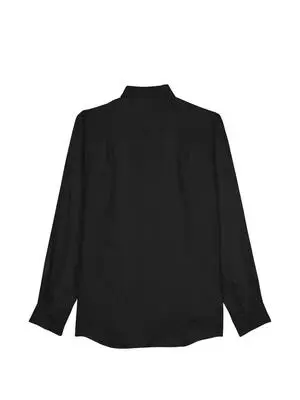 Vilebrequin Linen Chest-pocket Shirt - Black