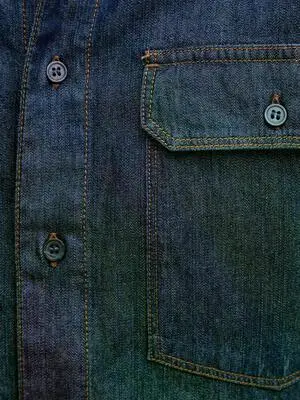 Sisley Button-down Denim Shirt