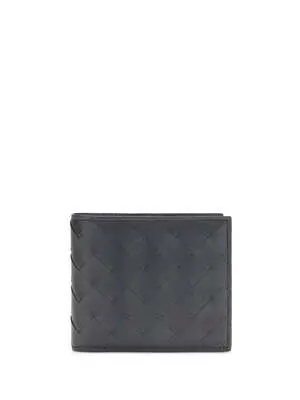 Bottega Veneta Intrecciato Wallet - Black