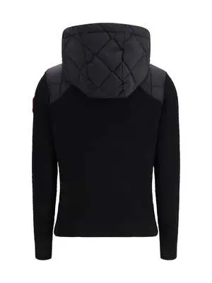 Canada Goose Hybridge® Quilted Knit Hooded Down Jacket