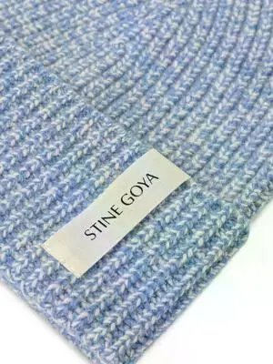 Stine Goya Ribbed-knit Beanie Hat