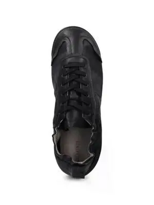 ALLSAINTS Kenny Skive Panelled Lace-up Sneakers - Black