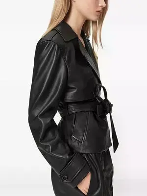 ALLSAINTS Double-breasted Belted Jacket
